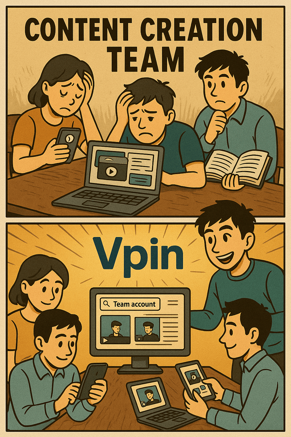Vpin Team Account: Powered by AI, built for teams.